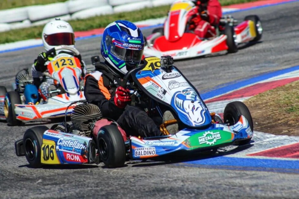 Mateo Bogado, un novel piloto que progresa en karting | Campeones