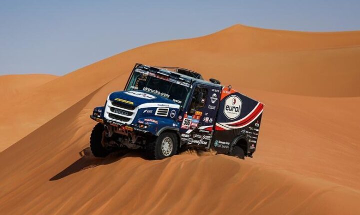 En Camiones, Van den Brink gana la etapa, descuenta y acecha a Van ...
