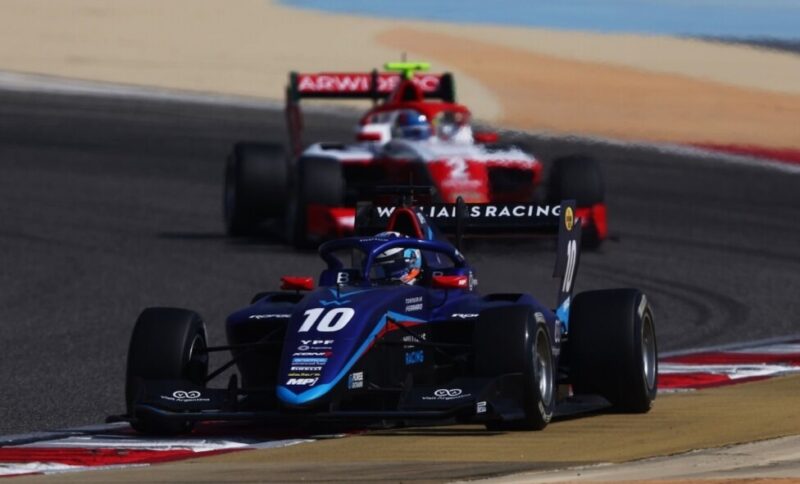 Colapinto cerró satisfactoriamente en Bahrein los test de F3 FIA ...