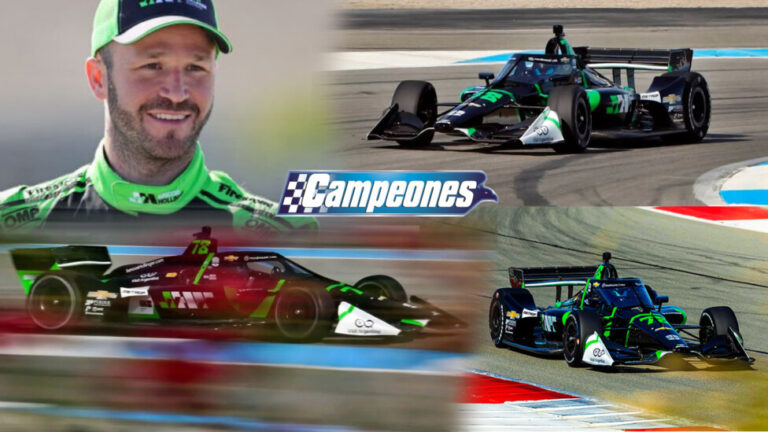 Campeones junto a Canapino en su debut en IndyCar | Campeones