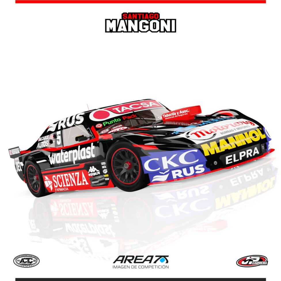 TC: Así será el Chevrolet de Mangoni | Campeones