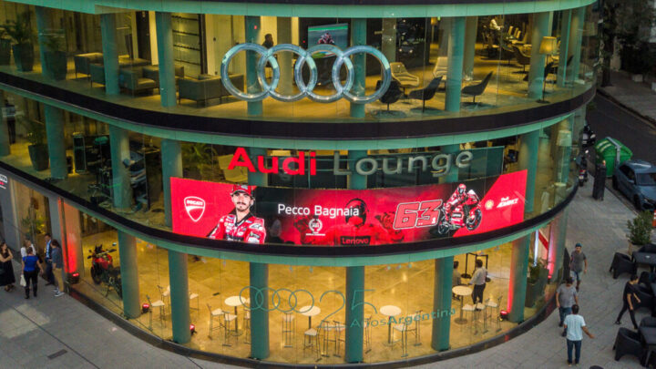 Bienvenida al Campeón de MotoGP en el Audi Lounge de Buenos Aires ...