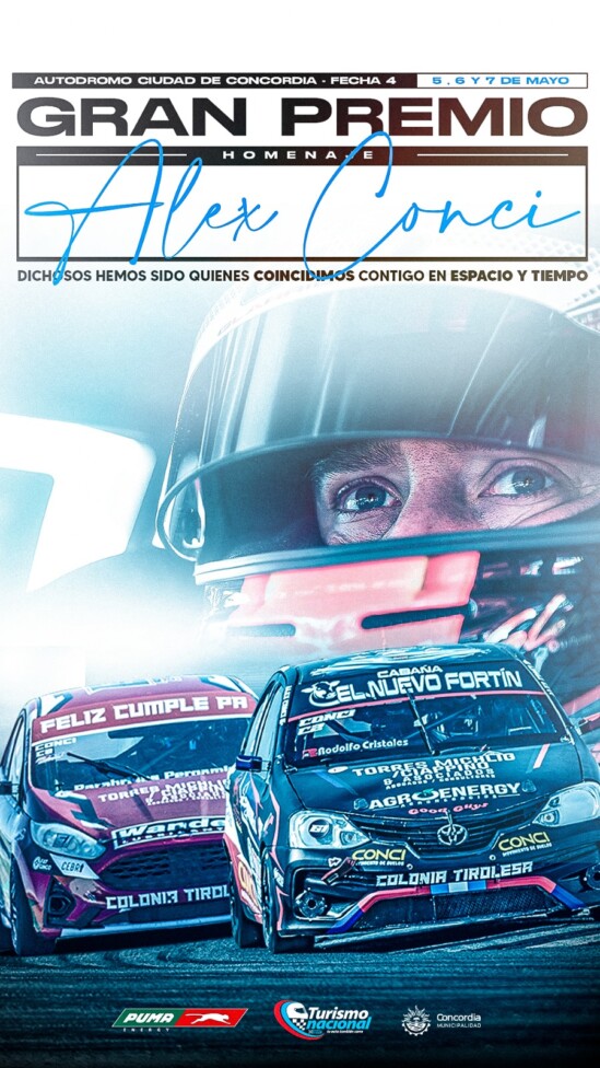 Gran Premio Alex Conci de Turismo Nacional | Campeones