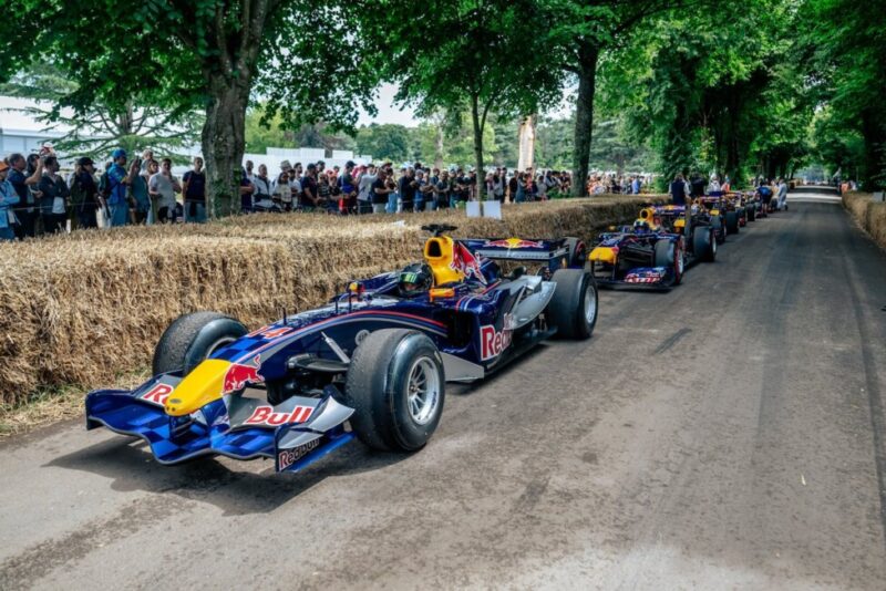 Red Bull celebró sus 20 años en Goodwood | Campeones