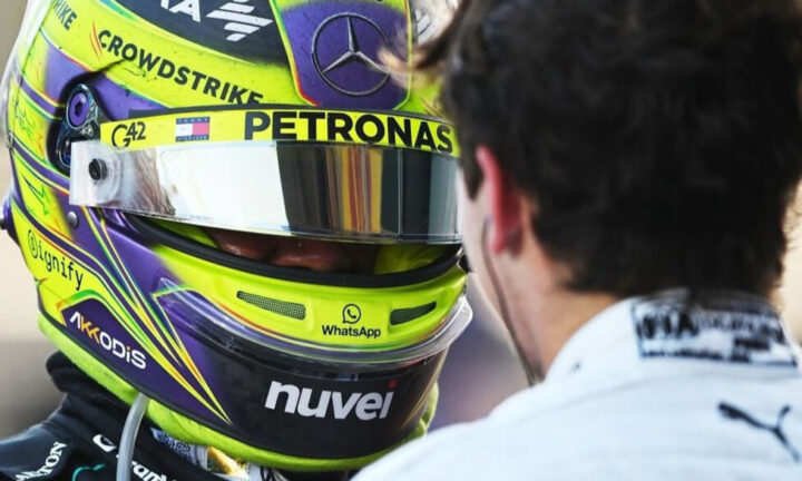 Franco Colapinto con Lewis Hamilton y el diálogo que jamás olvidará ...