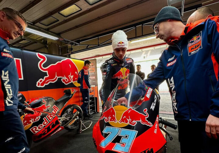 Moto3: Valentín Perrone entrenó con el Red Bull Tech3 | Campeones