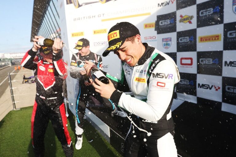 Juncos tuvo su primer podio inglés, en Silverstone | Campeones